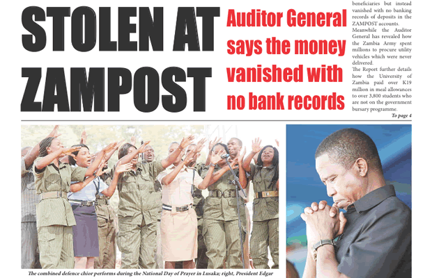 News Diggers! ePaper Edition 289 Friday October 19, 2018 – Zambia: News ...