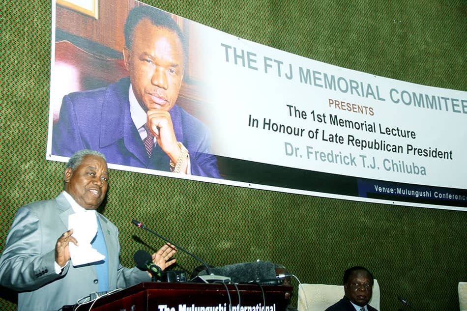 A legacy is earned not declared in speeches, The case of FTJ Chiluba ...