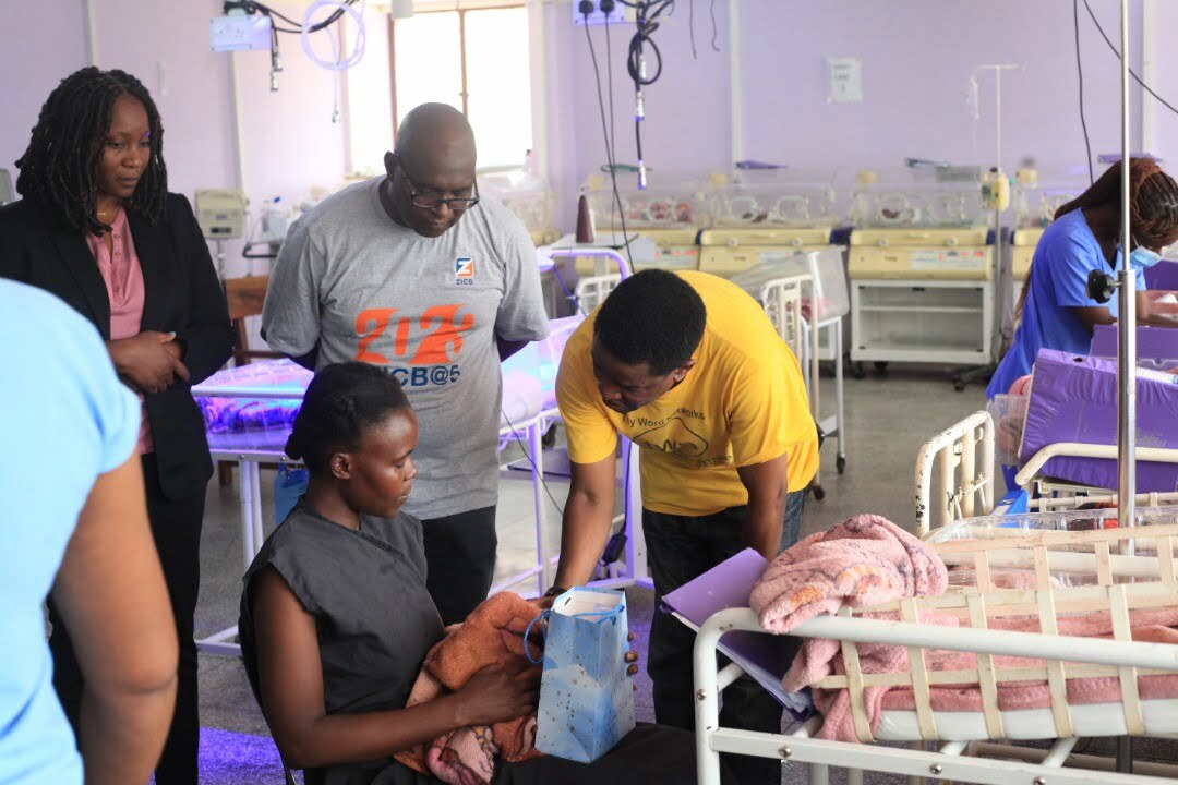 ZCIB donates X-mass hampers to UTH Neonatal ward – Zambia: News Diggers!