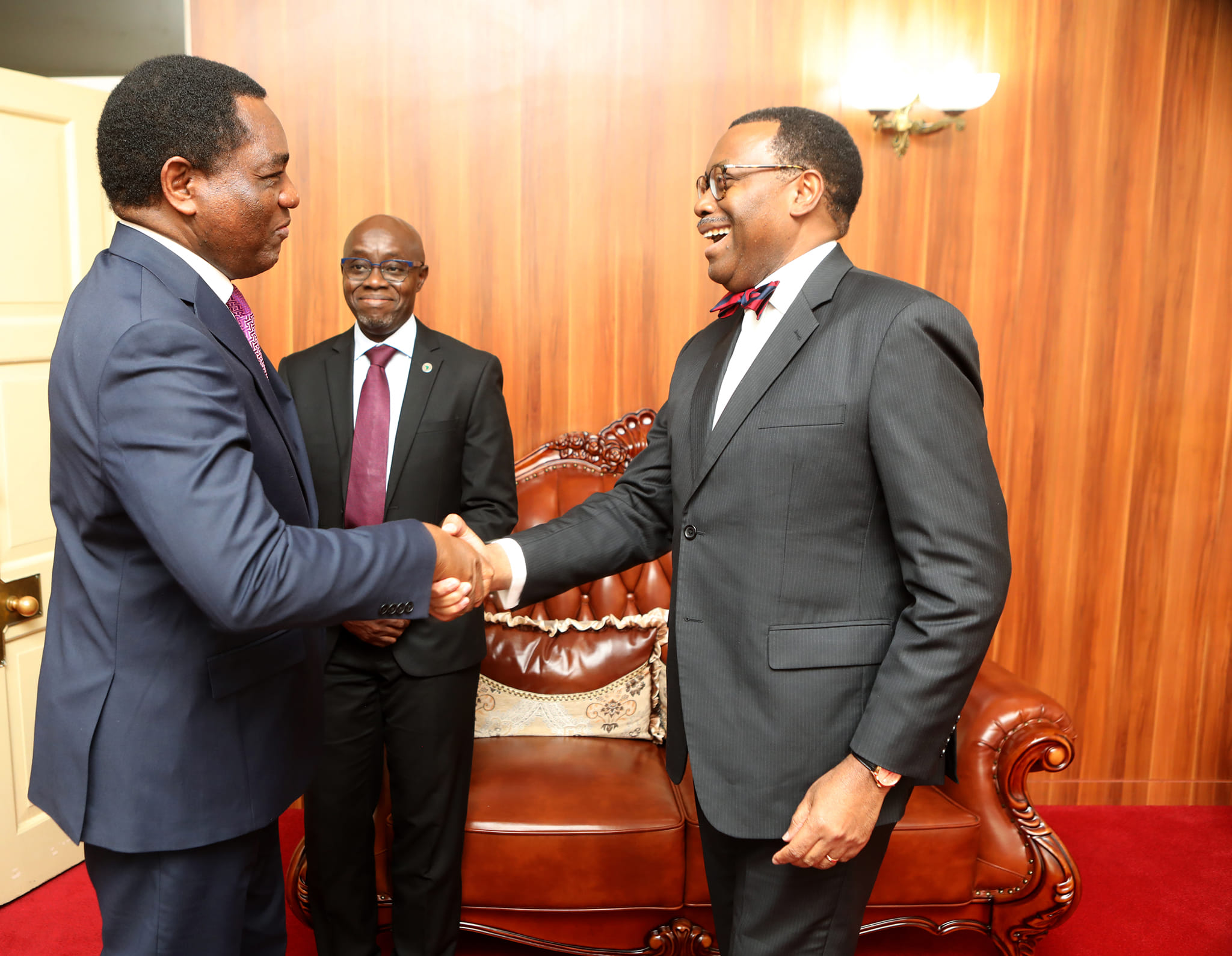 AfDB boss praises HH: “You’re an excellent President” – Zambia: News ...