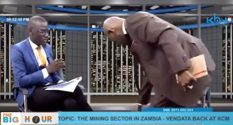 Sichinga storms out of TV studio after altercation with callers ...