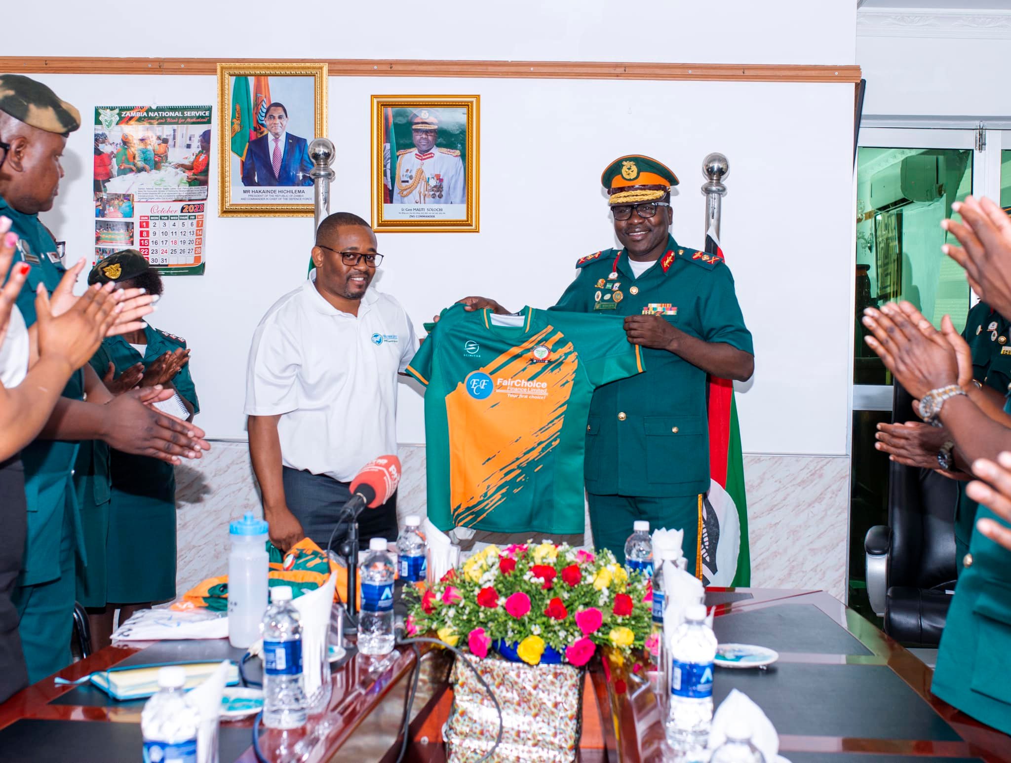 Fair Choice Finance donates rugby jersey worth K140,000 to ZNS – Zambia ...