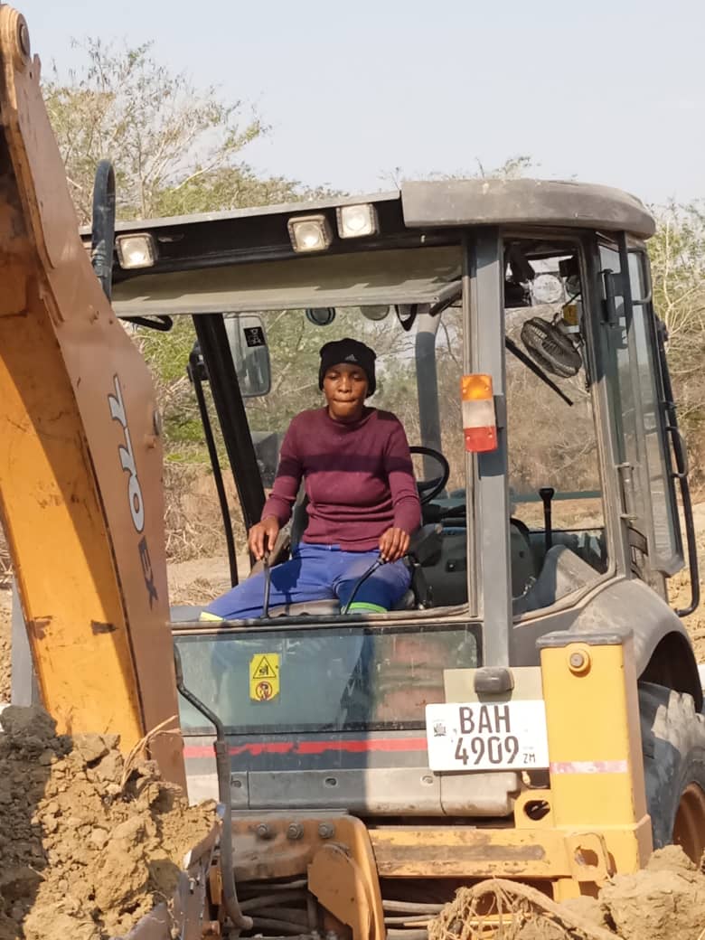 Female heavy equipment operator: Story of 26-year-old Agnes – Zambia ...