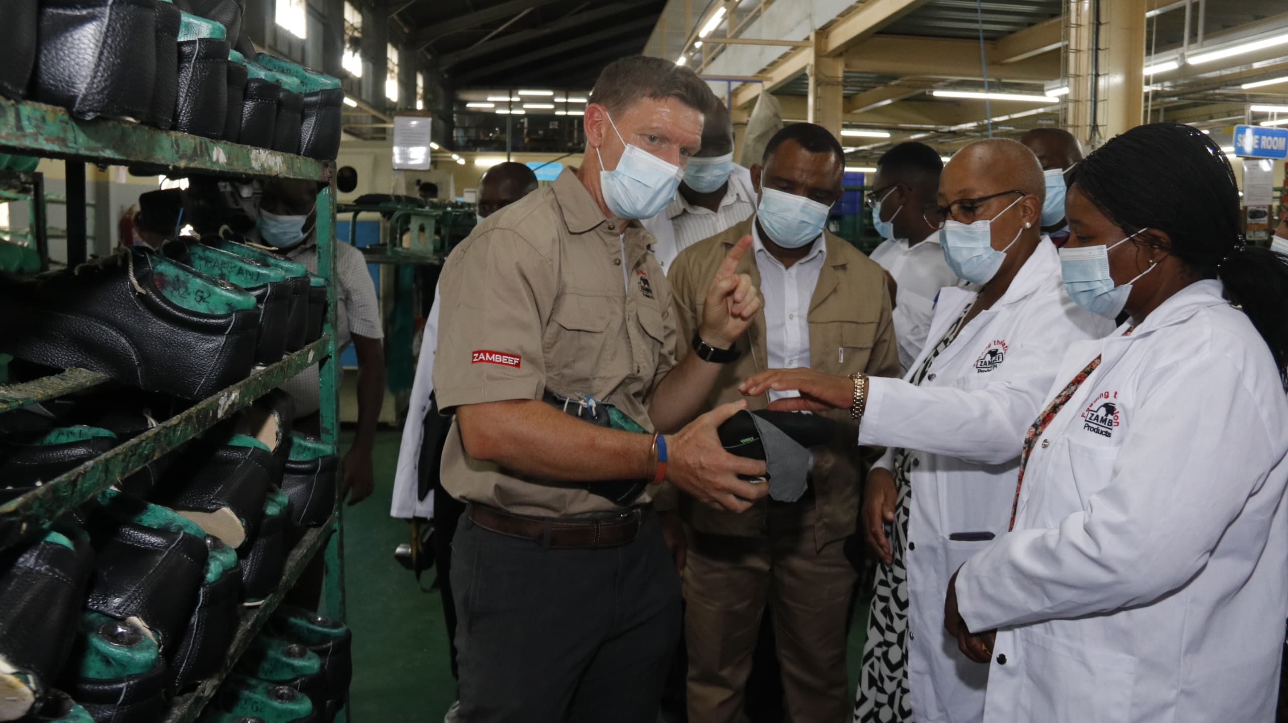Zamshu boasts of improved quality shoe production – Zambia: News Diggers!