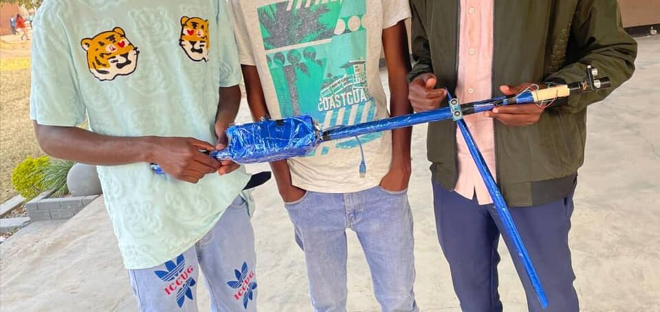 Mukuba students develop high-tech walking stick for the visually ...