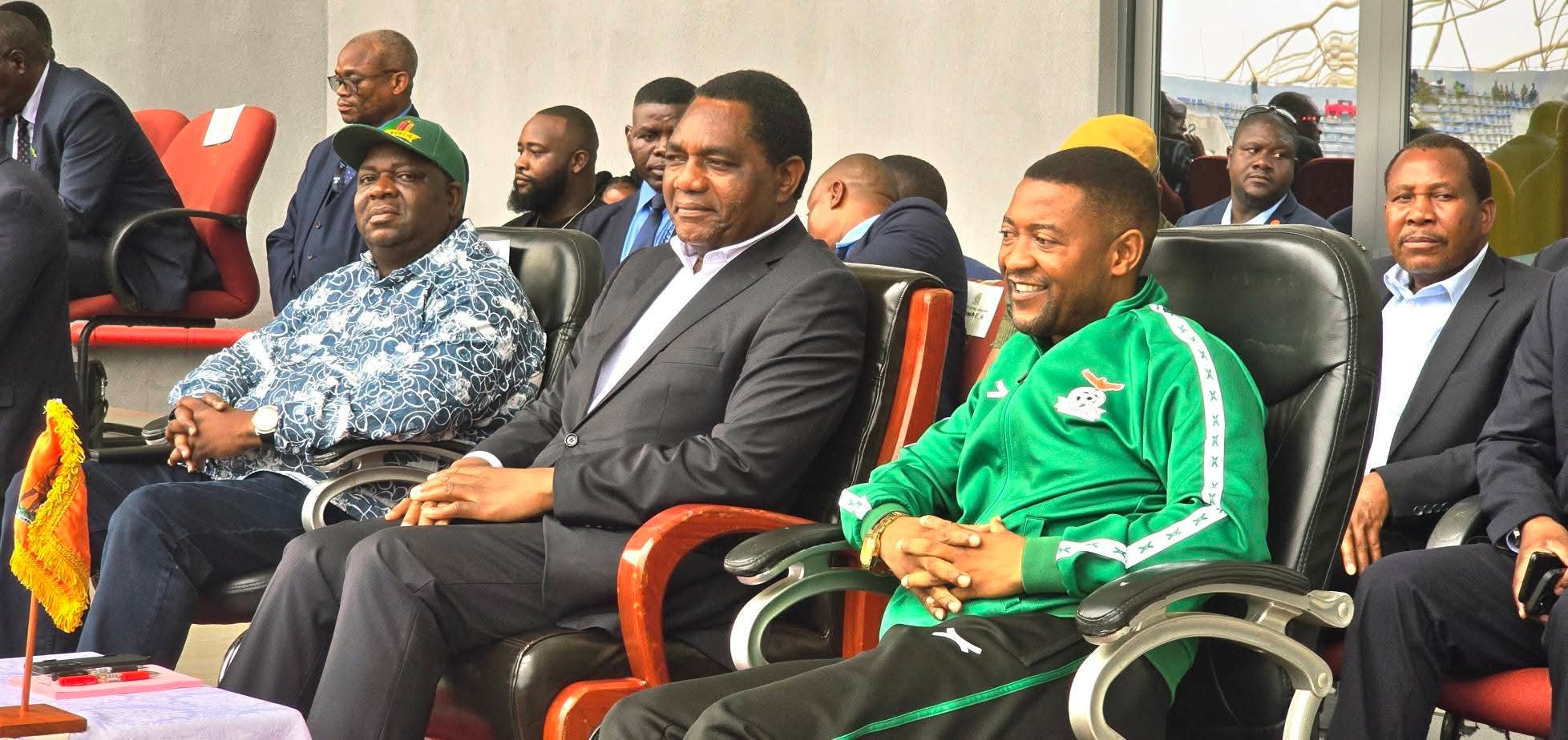 HH backs Chipolopolo as he calls for grassroots sports revolution ...