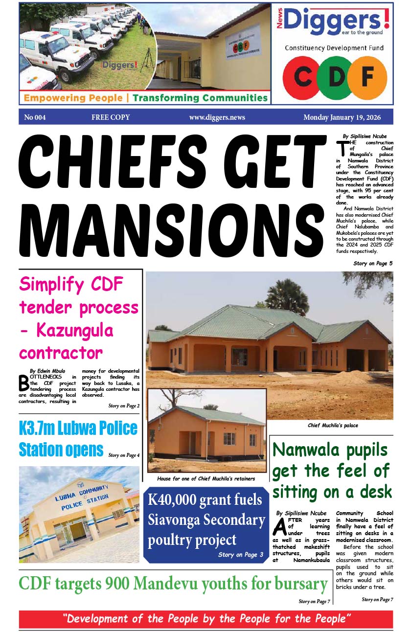 CDF News Edition 004 Monday 19 January 2026 – Zambia: News Diggers!